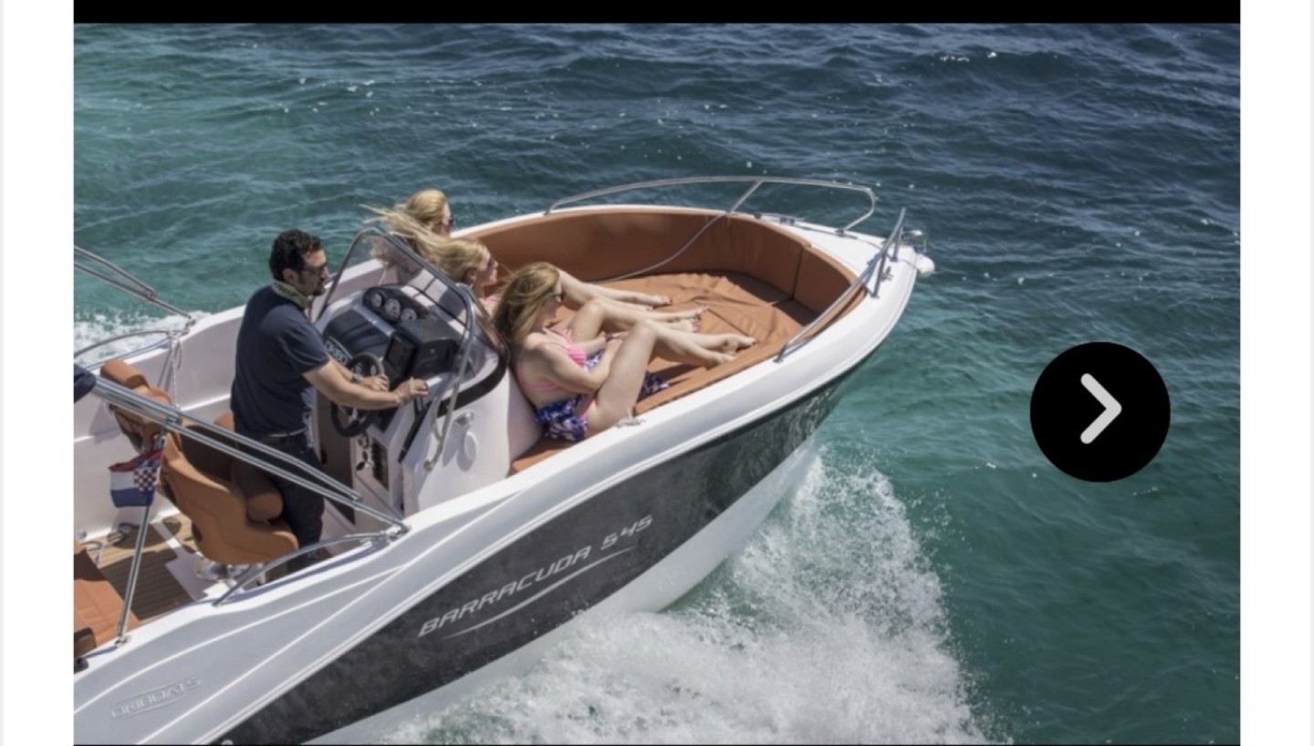 Mieten Sie ein Motorboot Okiboats Barracuda 545 Open Tučepi (Barracuda ...