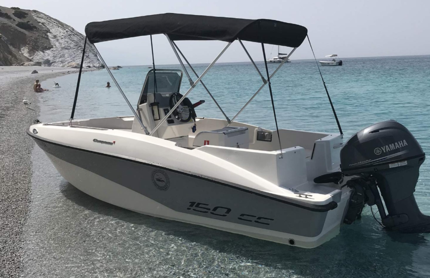 Mieten Sie ein Motorboot Compass 150 CC Skiathos (GIORGOS) | SamBoat