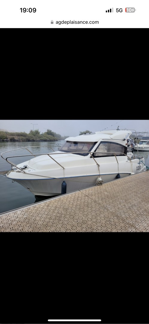 Mieten Sie ein Motorboot Quicksilver Activ 640 Weekend Le Cap d'Agde ...