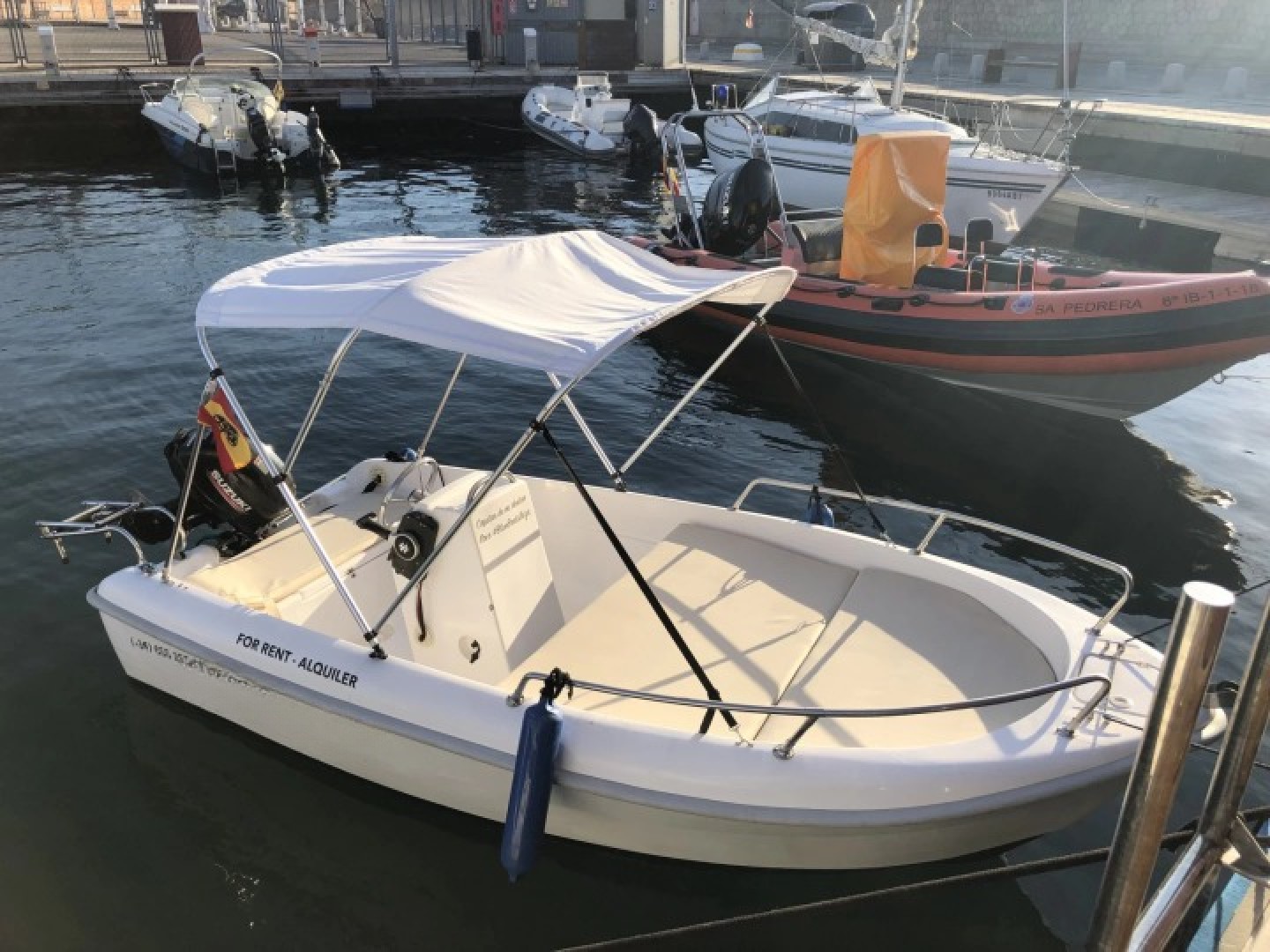 Mieten Sie ein Motorboot Estable 400 Consola Sant Antoni de Portmany ...