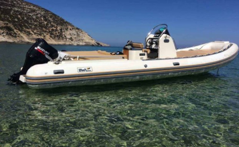 Mieten Sie ein Schlauchboot Rib BWA 85 Chóra Sfakíon (BWA 300 HP) - SamBoat